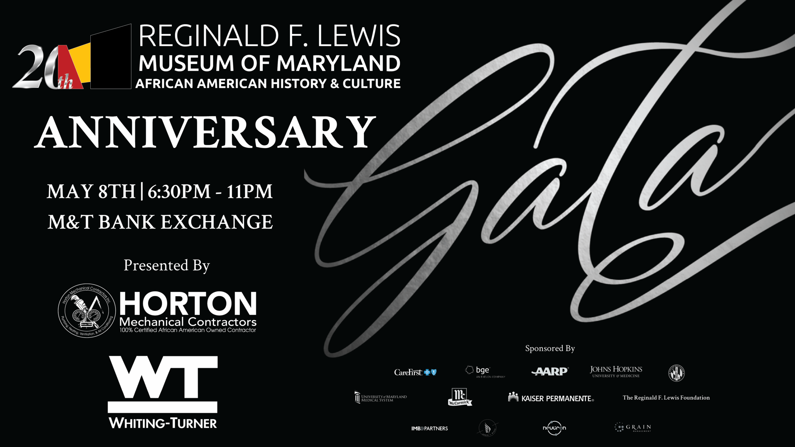 2025 Reginald F. Lewis Museum 20th Anniversary Annual Gala | Reginald F ...